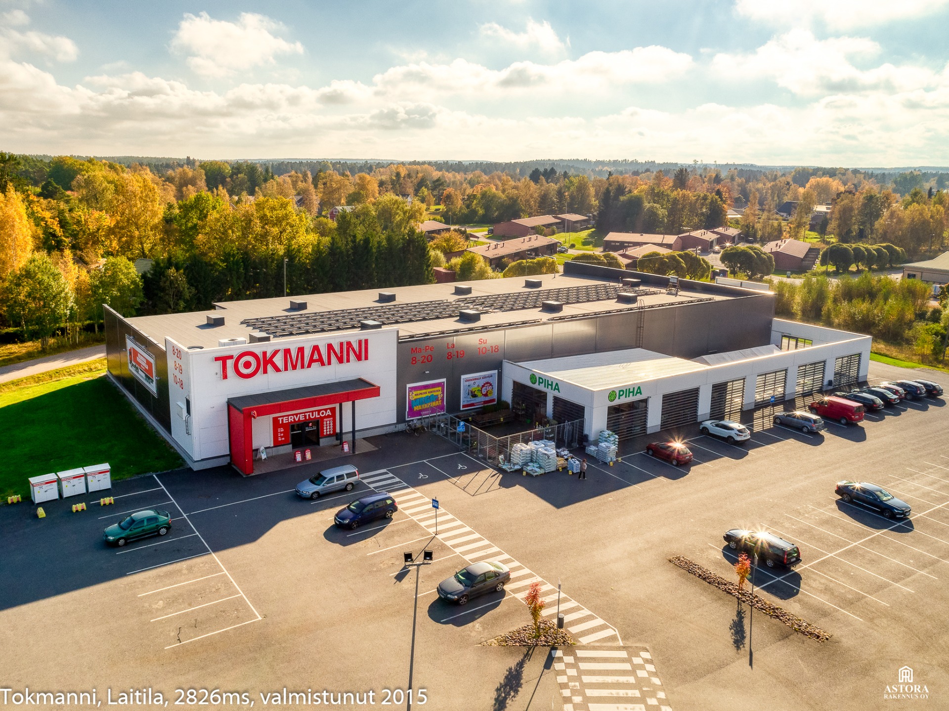 Tokmanni myymälät :: Astora Rakennus Oy